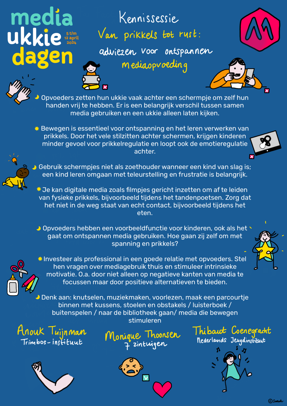 Verslag Kennissessie: adviezen voor ontspannen mediaopvoeding